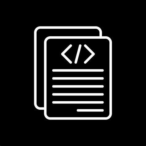 Script Vector Icon Design 19781249 Vector Art At Vecteezy