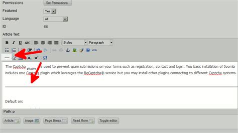 How To Add A Horizontal Line In A Joomla InMotion Hosting