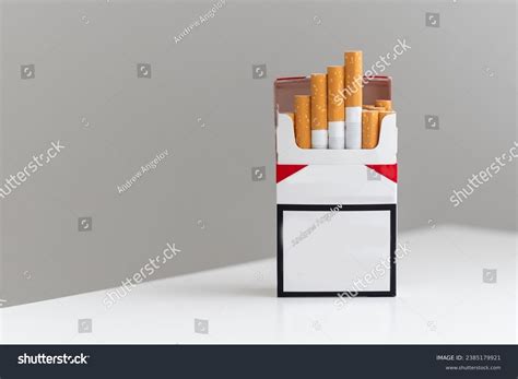 Open Cigarette Pack
