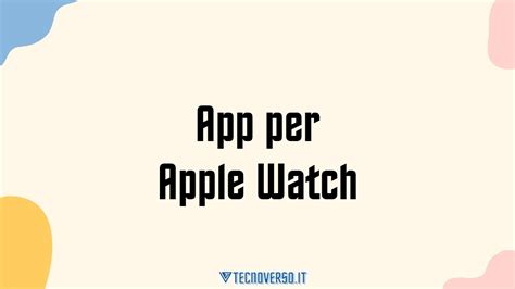 App Per Apple Watch