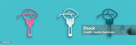 종이 잘라 채식주의 음식 다이어트 아이콘 고립 된 종이 컷 배경 유기농 바이오 에코 심볼 비건 고기 없음 유당 무료 건강