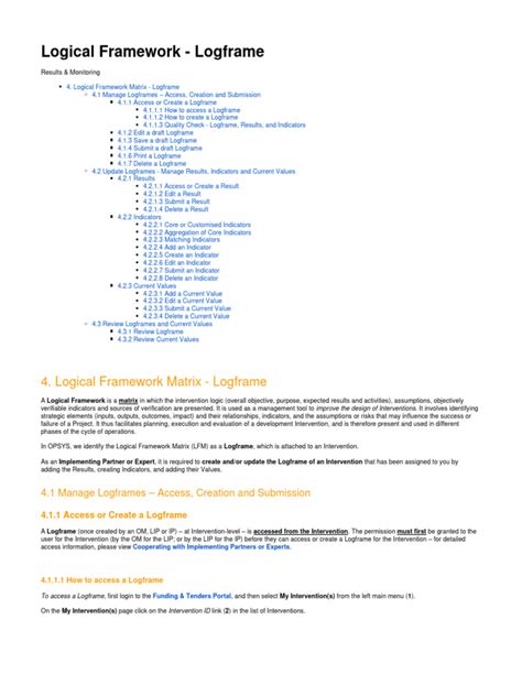 Exactexternalwiki Logicalframework Logframe 211123 1125 6925 Pdf Icon Computing Button