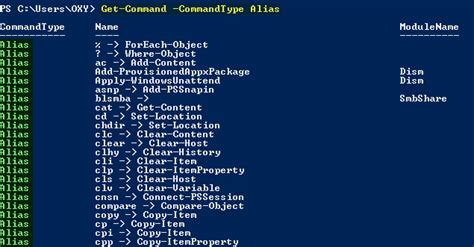 découvrir les commandes de base sous powershell infonovice fr
