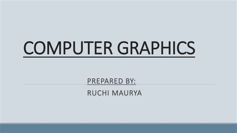computer graphics bresenham line drawing algorithm pptx graphics