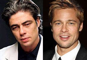Benicio Del Toro Looks Like Brad Pitt Uvzb