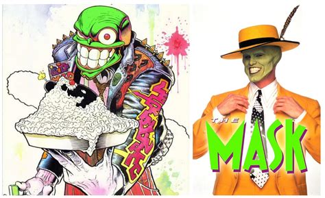 The Mask Comic Kiss