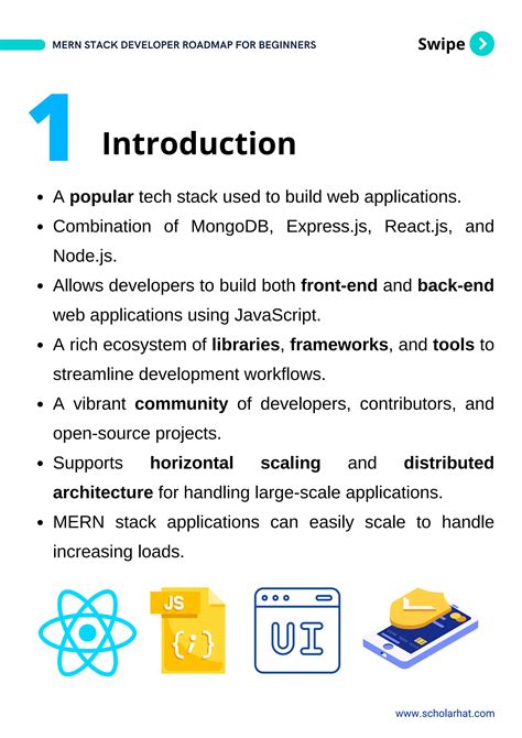 Mern Stack Developer Roadmap By Scholarhat Pdf Pdf