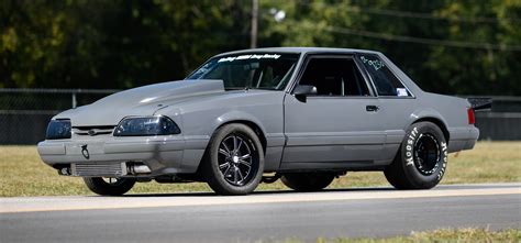 Godzilla Swap Mustang Fox Body Monster Power Thrills Holley Motor Life