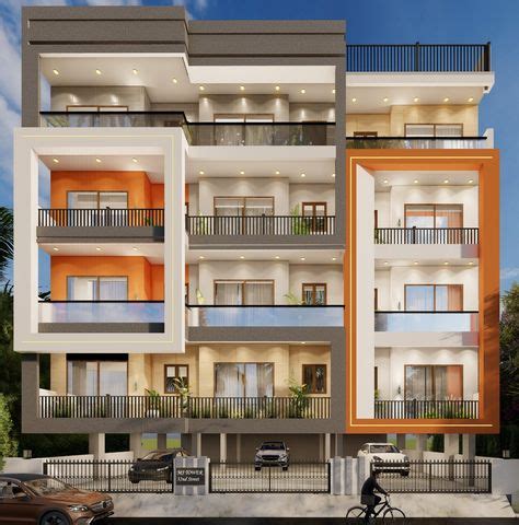 Modern Apartment Exterior Design An Online Complete Architectural