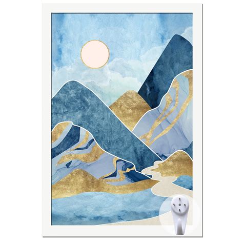 Keibiubu White Picture Frame 16x24 Picture Frame For Photo Poster Canvas Certificate Document