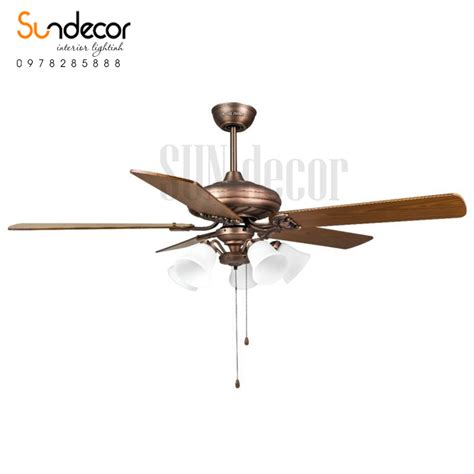quạt trần Đèn mr vũ cao cấp lotus rb light