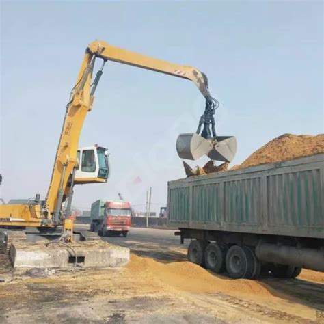 Relong Construction Equipment Clam Shell Bucket Grab Bucket For Excavator Excavator Bucket And