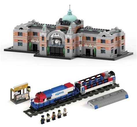 ‘철도 굿즈 전문점 서울역·부산역에 연다…열차조립블록 등 판매