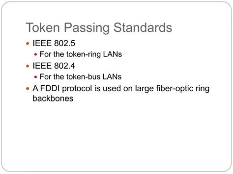 token bus and token ring ppt computer networking computing