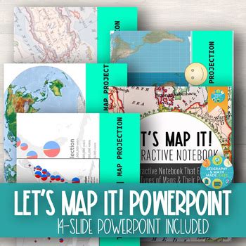 NEW LET S MAP IT MAP PROJECTIONS POWERPOINT ONLY MAP SKILLS