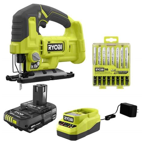Cordless Jigsaw Tool Ryobi Hp 18v Brushless Cordless Jigsaw Kit