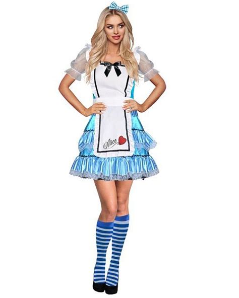 Alice In Wonderland Adult Costume XL Costume Wonderland