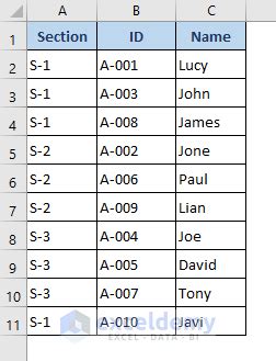 Split Data Into Multiple Worksheets In Excel With Quick Steps