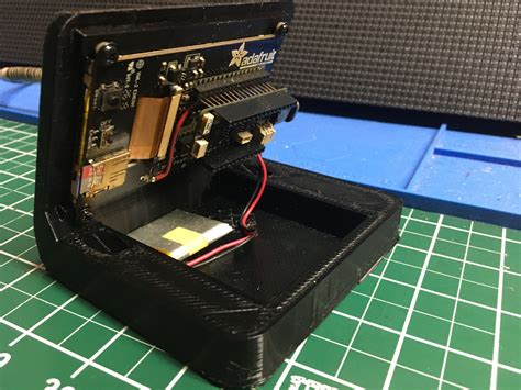 Tft Featherwing Display Stand By Treasuredev Download Free Stl Model