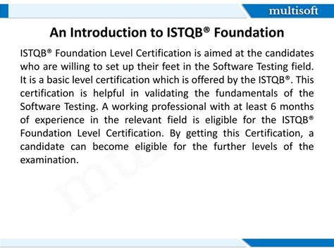PPT ISTQB Foundation Course PowerPoint Presentation Free Download ID 7737030