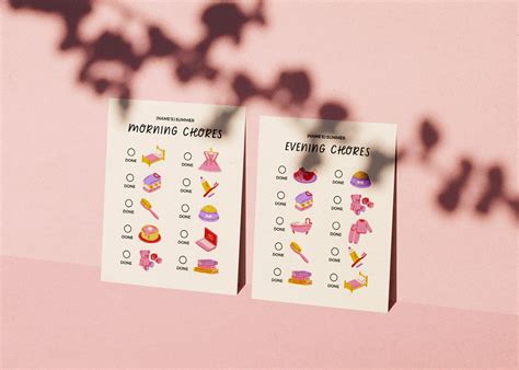 Summer Chore Charts Hunters Of Happiness