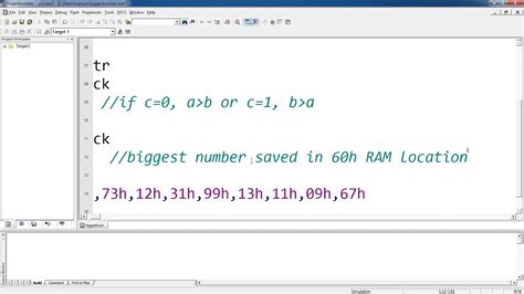 Assembly Language Program Biggest Number From 10 Numbers Youtube