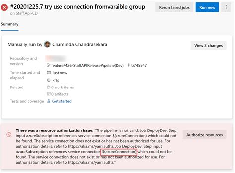 Chamindas Devops Journey With Msft Azure Service Connection Via