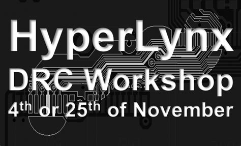 hyperlynx drc workshop innofour