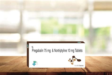 Pregabalin 75mg Nortriptyline 10mg Skyogen Healthcare