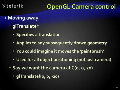 PPT OpenGL GLUT Mouse Interaction Camera Control PowerPoint Presentation ID 2515233