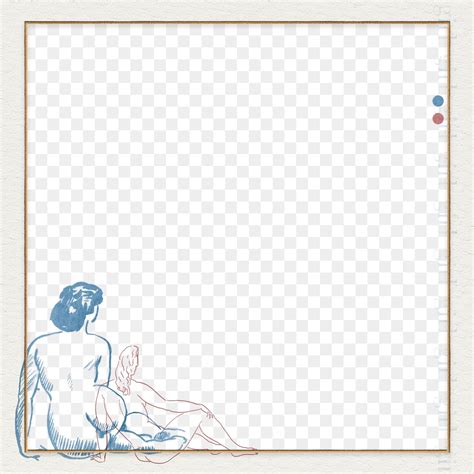 Png Woman Nude Illustration Frame Premium PNG Rawpixel