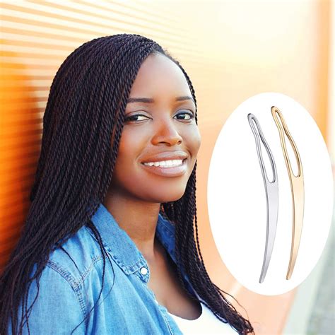 Interlocking Dreadlock Tool Easyloc Accessory For Locs Sisterlocks And Tightening Goldsilver