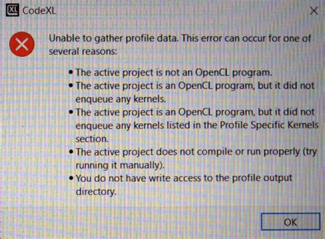 how to transplant the existed opencl project based on vs2015 to codexl · issue 243 · gpuopen