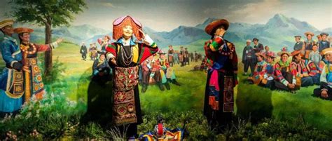 披在身上的彩虹——土族服饰民族文化花袖衫