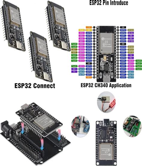 Esp32 Mini Scheda Di Sviluppo Ruizhi 3 Pezzi Esp 32s Esp32 Wroom 32d