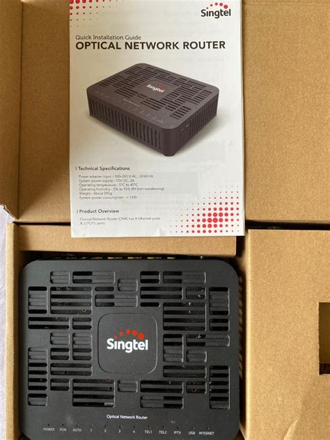 Singtel Optical Network Router ONR Nokia Model G G E Computers Tech Parts