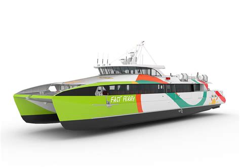 High Speed Catamaran Ferry 3d Model Cgtrader