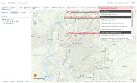 Using Locator In Explorer For Arcgis Esri Community
