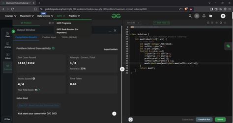 Optimizing Maximum Product Subarray Problem In Java Rajan Kumar Raj