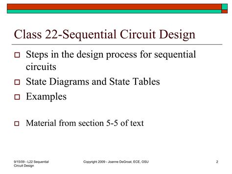 Lect 22 Sequential Circuit Designppt