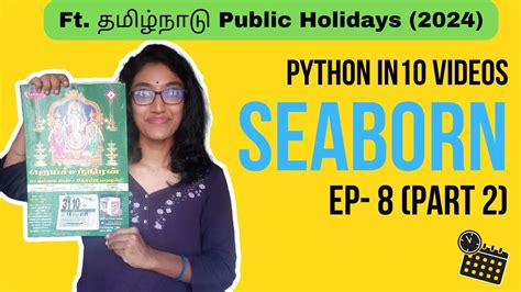 Python In 10 Videos Data Visualization With Seaborn Python Data Analysis Ep 8 Part 2