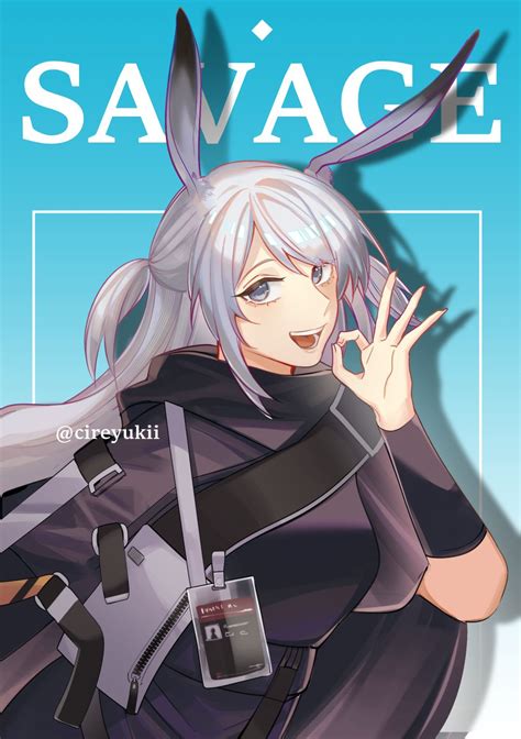 Savage Arknights Drawn By Yukii Danbooru Savage Arknights Drawn By Yukii Danbooru