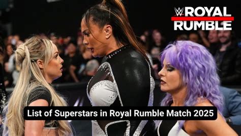 Wwe Royal Rumble 2025 List Of Superstars Entering Mens And Womens