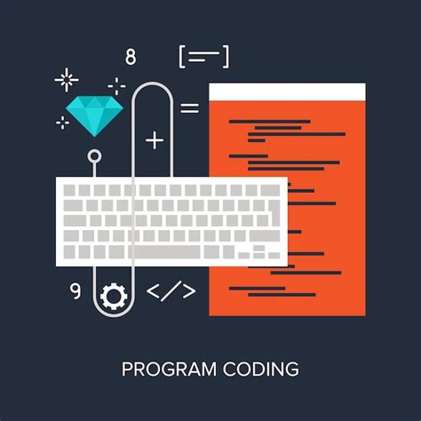 Premium Vector Program Coding