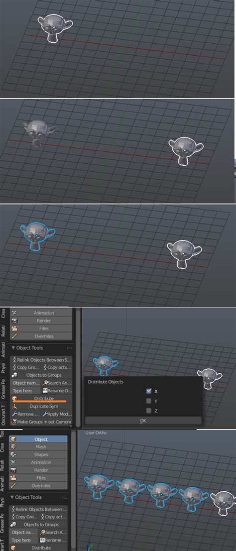 Python How To Distribute Overlapping Objects Blender Stack Exchange