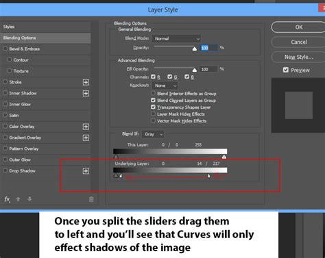 The Blend If Sliders Brighten Color Images In Photoshop PSD Stack