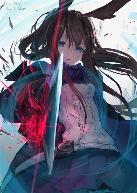 Amiya And Amiya Arknights Drawn By Hetare Galm Sue Danbooru