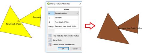 Erasing Boundaries Between Polygons That Are Next To Each Other Using QGIS Geographic