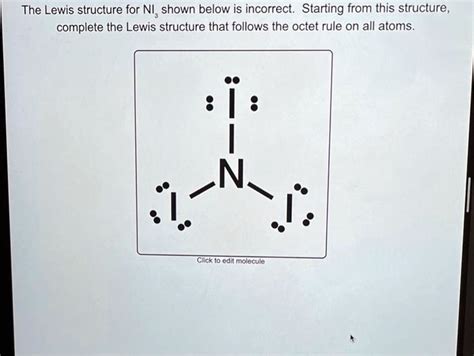 Lewis Structures Octet Rule Example Youtube